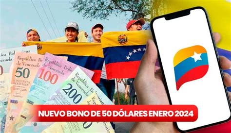 NUEVO BONO Patria de 50 dólares cobra HOY el subsidio vía Patria en