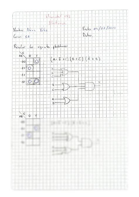 SOLUTION Electronica Compuertas Logicas Studypool
