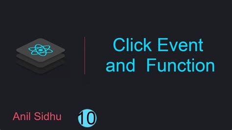 React Tutorial For Beginners 10 Click Event And Function In ReactJs