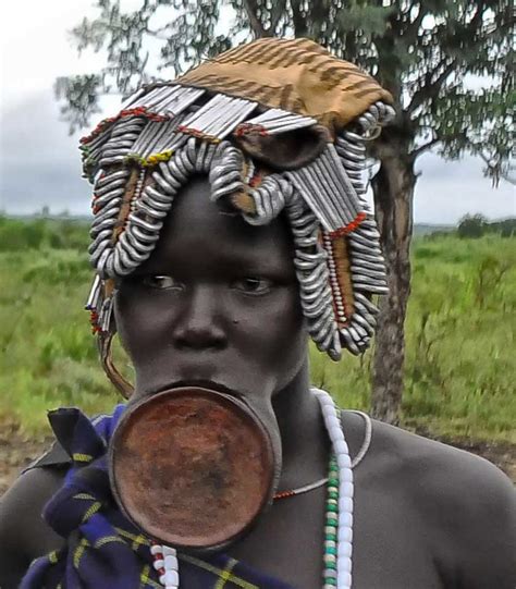 Mursi Lip Plate Ethiopia Mago National Park Rod Waddington Flickr