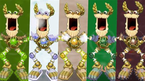 All Epic Wubbox Phases Together On Gold Island My SInging Monsters