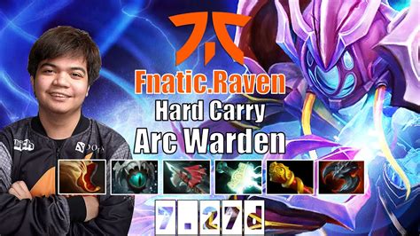 Arc Warden Fnatic Raven Hard Carry Arc Warden 7 27d Gameplay
