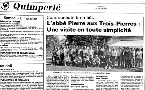 Emmaüs Rédené plus de 50 ans dhistoire Le Télégramme