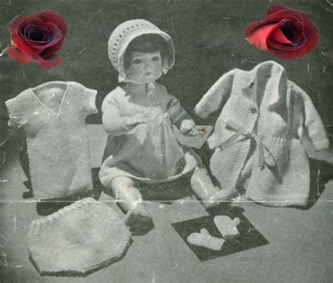 Beryle Vintage English Complete Knitted Doll Set Free In 2024