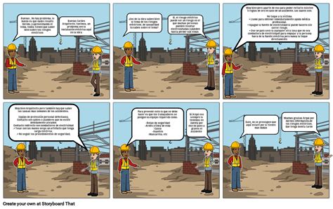 Qu Es Un Riesgo El Ctrico Storyboard By F F