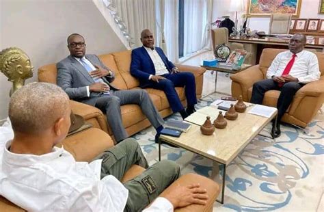 Kinshasa Le Quatro Katumbi Matata Sessanga Fayulu Fait Le