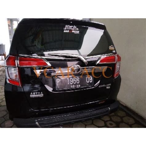 Jual Lis List Kaca PINTU BAGASI Belakang Toyota Calya Daihatsu Sigra Di