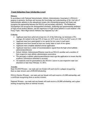 Sample Scholarship Essay Format