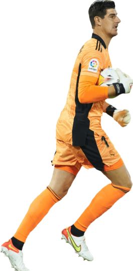 Thibaut Courtois Real Madrid Football Render FootyRenders