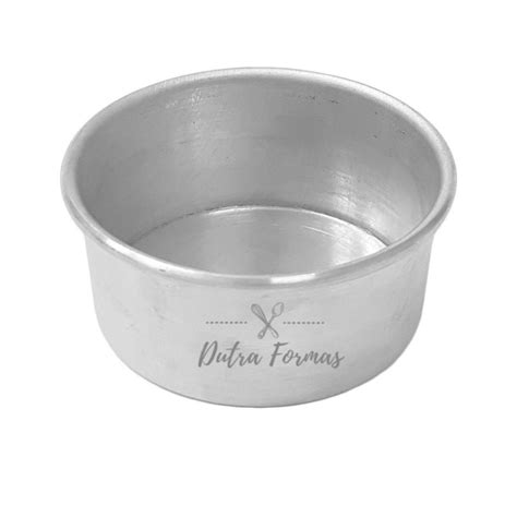 Formas Bento Cake Fundo Fixo Naked Cake 10 x 5 cm Kit 12 Peças Dutra