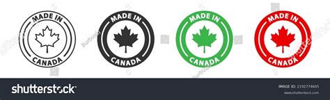 Made In Canada Logo Images Stock Photos D Objects Vectors