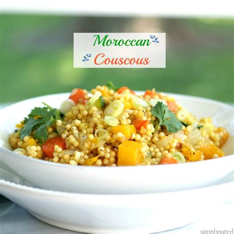 Moroccan Couscous Simply Sated