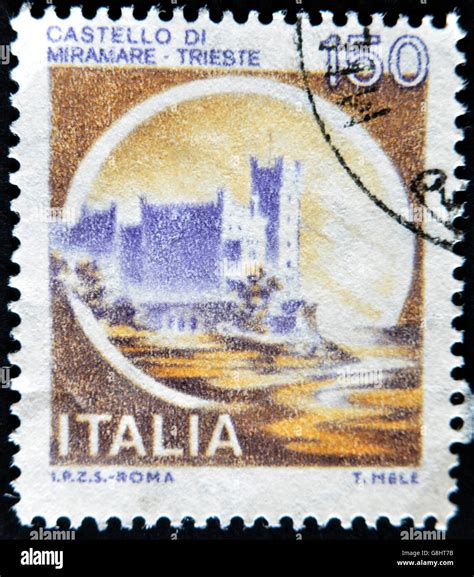 Italien CIRCA 1980 Eine Briefmarke Gedruckt In Italien Zeigt Das