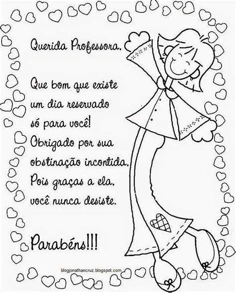 Desenhos Dia Do Professor Para Colorir E Imprimir Toda Atual