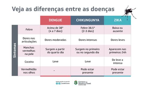 Saiba as diferenças entre os sintomas das arboviroses Escola de Saúde
