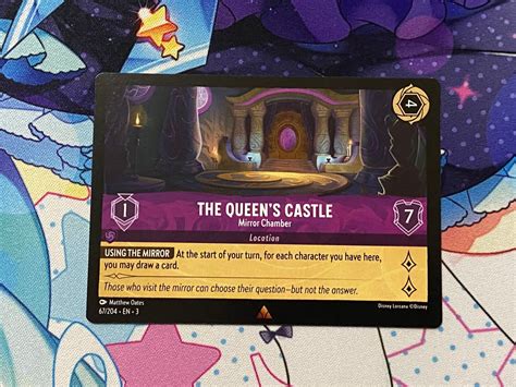 The Queen S Castle Mirror Chamber EN3 067 NM Disney Lorcana TCG