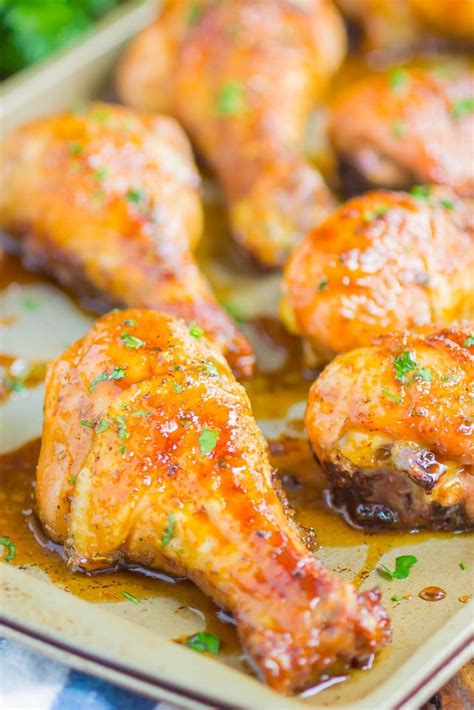 Honey Garlic Chicken Legs Recipe Fast And Easy Pumpkin N Spice