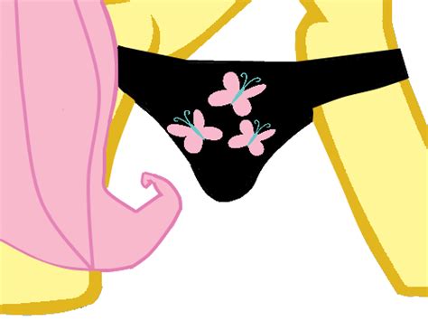 118094 Suggestive Artistsandperv Fluttershy G4 Black Underwear Clothes Cutie Mark