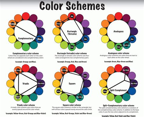 What Are The Main Color Schemes