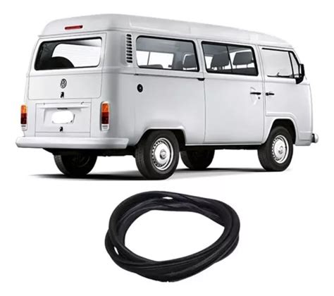Borracha Vidro Lateral Janela Fixa Kombi Carat 1998 Até 2014