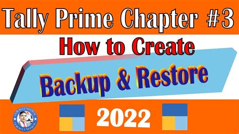 Backup And Restore In Tally Prime Hindi YouTube