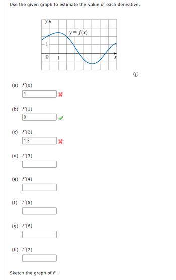 answered use the given graph to estimate the… bartleby