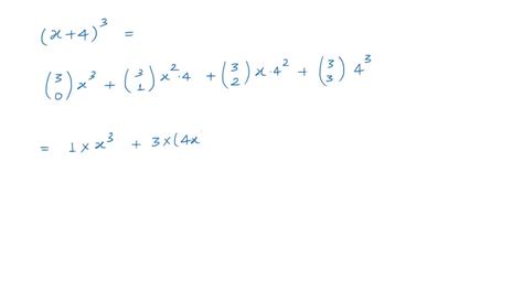 solved use the binomial theorem to expand each binomial and express the result in simplified