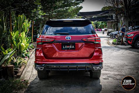 Lumga Bodykit For Toyota Fortuner MC 2021 2023 Legender COLOR