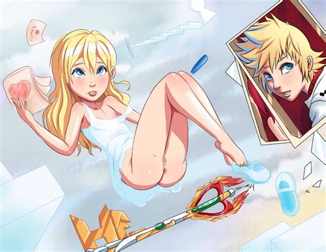 Rule 34 Anus Ass Barefoot Blonde Hair Blue Eyes Breasts Feet Female Female Only Human Kairi