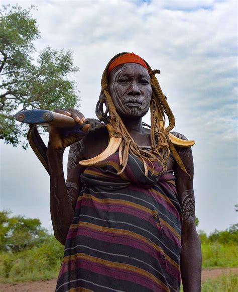 Mursi Warrior Ethiopia Rod Waddington Flickr