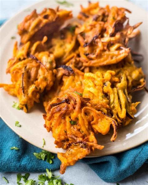Pakora Recipe Mix Veg Aloo Onion Caramel Tinted Life