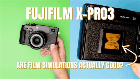 Can Fujifilm Simulations Replace Film Photography Fuji X Pro3 Review