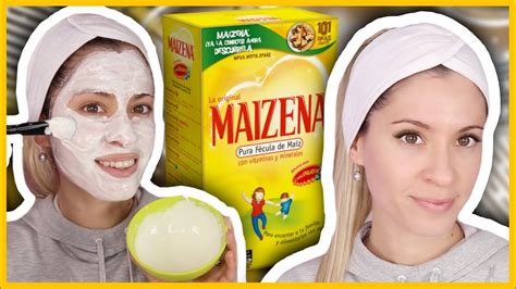 MASCARILLAS DE MAIZENA PARA ACLARAR TU ROSTRO PIEL SIN MANCHAS