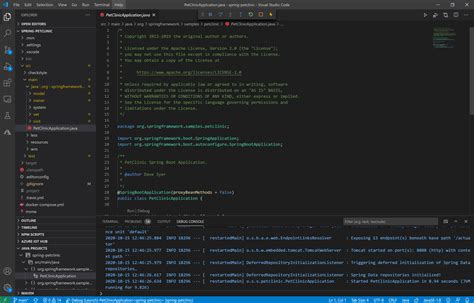 Java On Visual Studio Code Update September 2020 Microsoft For Java