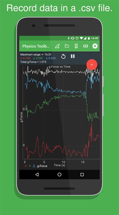 Physics Toolbox Accelerometer Android Apps On Google Play