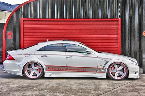 Mercedes Benz CLS550 Stance On Forgiato Wheels BENZTUNING