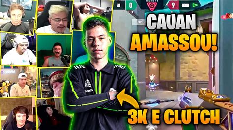 Rea O Dos Streamers Ao Clutch E K Do Cauan Deixando O Inimigo Em