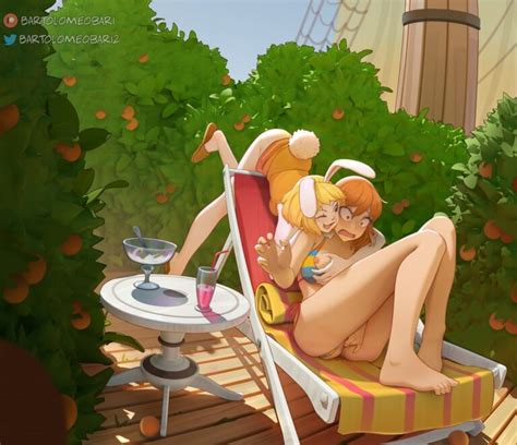 Carrot Playing With Nico Robin Pussy By Bartolomeobari One Piece