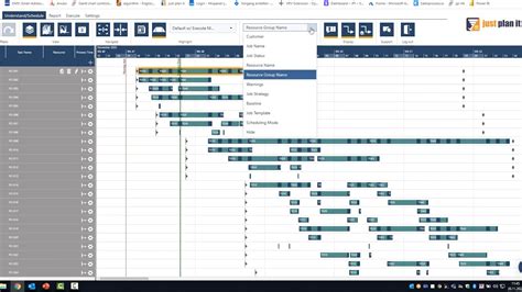 the basics of visual job shop scheduling youtube