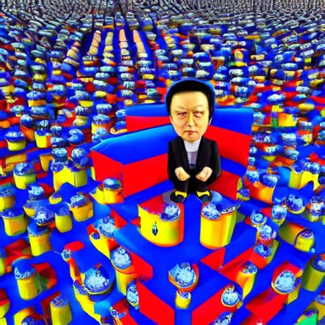 D Cartoon Trippy Arthub Ai