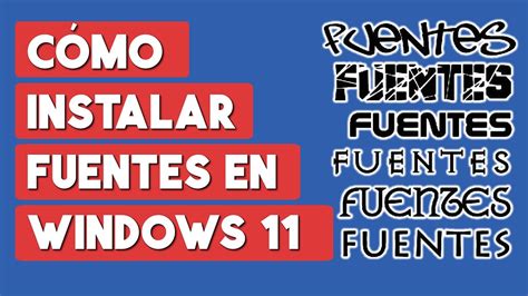 Como Instalar Fuentes En Windows 11 Instalar Fuentes En Word Dafont