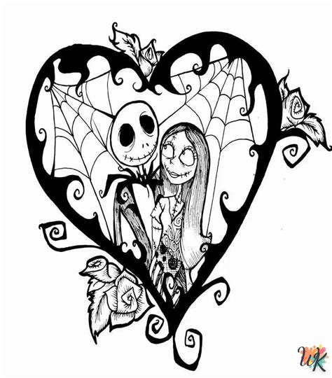 96 Disegni Di Jack Skellington Da Colorare Inorridito Disegnidacolorarewk