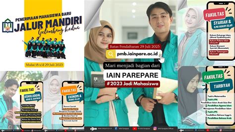 Penerimaan Mahasiswa Baru Jalur Mandiri Gelombang Tahun
