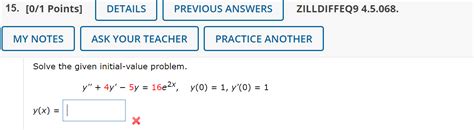 solved find a linear differential operator that annihilates
