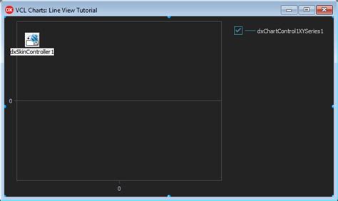 VCL Charts Line View Tutorial Step 1 Create Line Series VCL