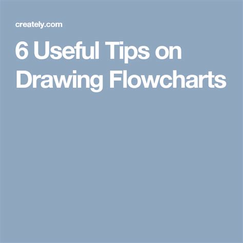 Useful Tips On Drawing Flowcharts Flow Chart Ux Design Helpful