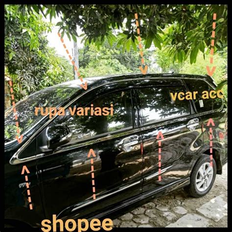 Jual Lis List Kaca Samping Pelipit Pintu Toyota All New Avanza Xenia