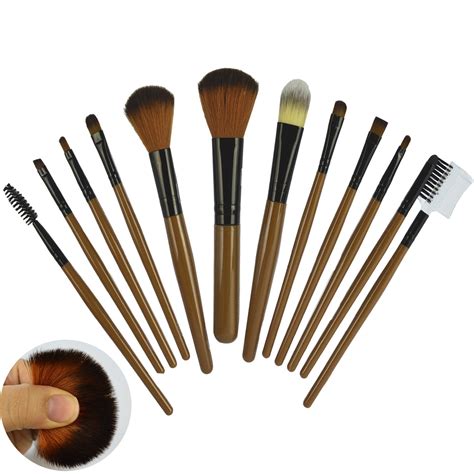 Kit 12 Pincéis Para Maquiagem Luxo