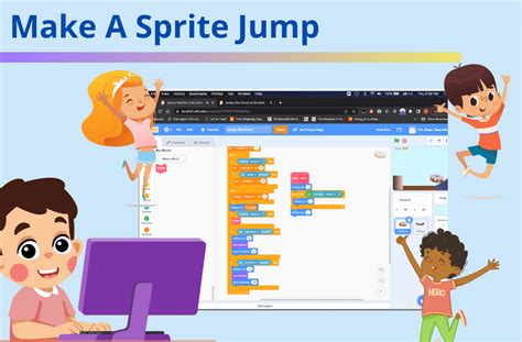 How To Make A Sprite Jump In Scratch Most Realistic