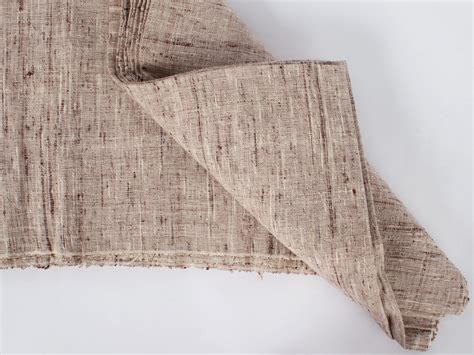 Tweed Textured Khadi Khaddar Cotton Fabric From Kanpur Exotic India Art